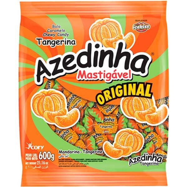Bala Azedinha Tangerina Icekiss 500g | J.A. Doces - Distribuidora de ...